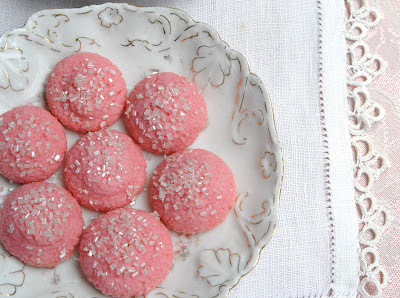 Pink Piccadilly Pastries: Having Fun with Pink Amaretti
