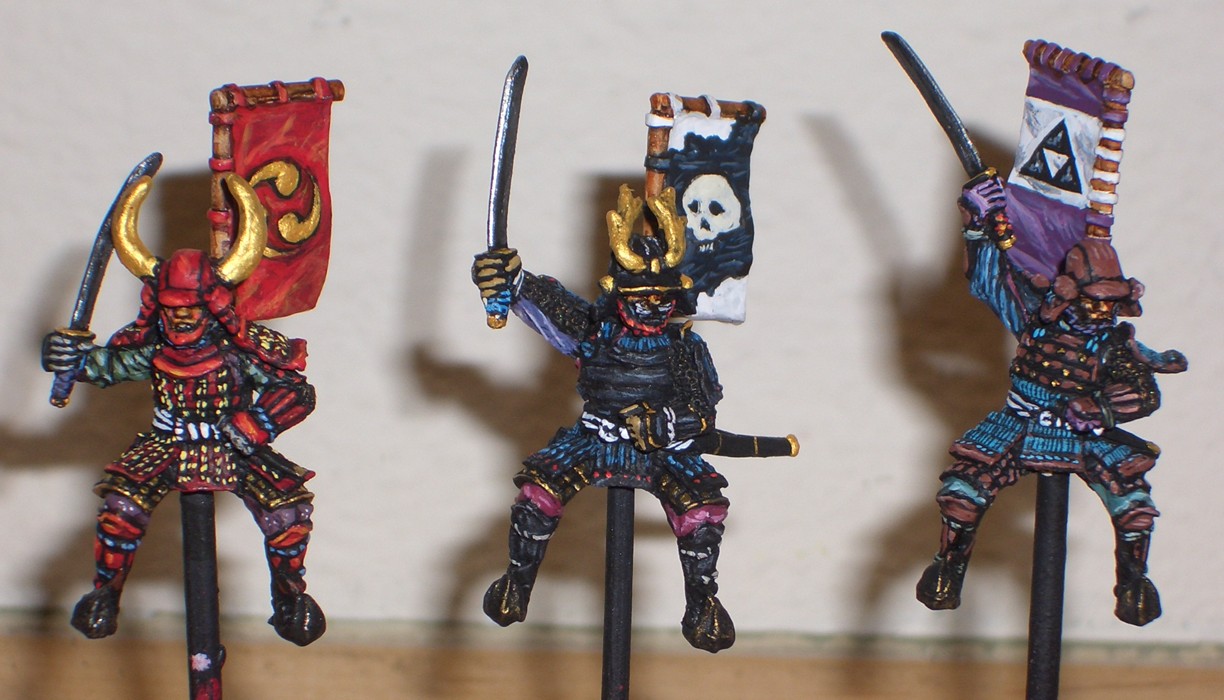 WAB Corner: Perry Mounted Samurai - WIP +1