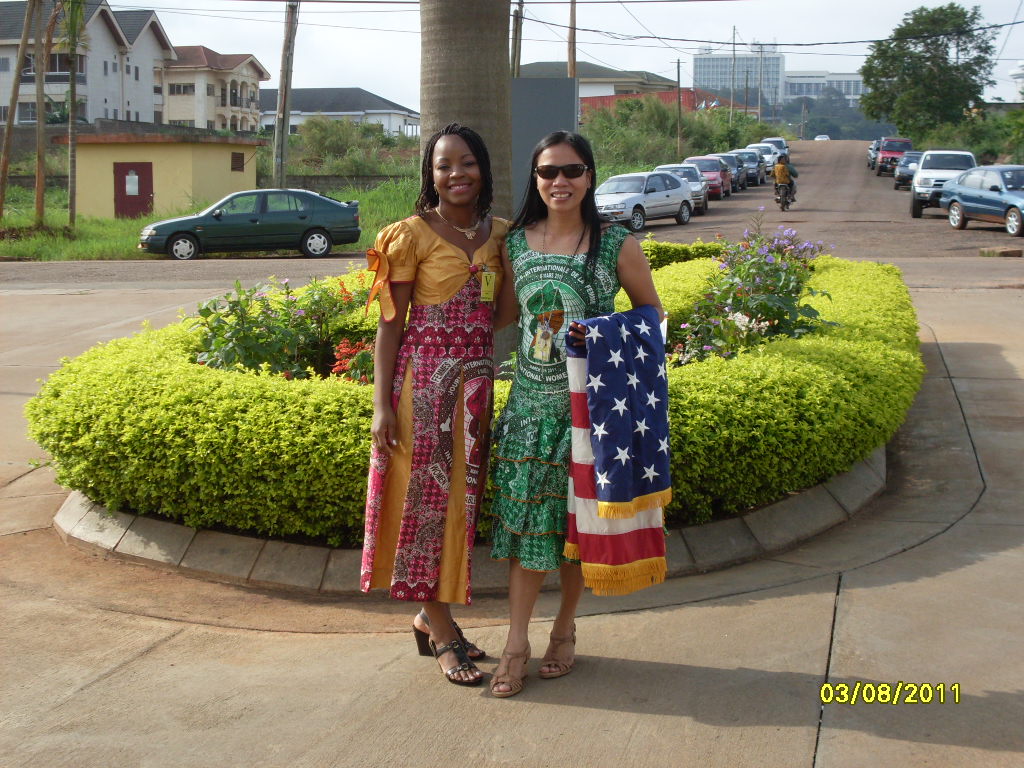 International Women's Day in Cameroon ~ The Girl Behind Her Diplomat