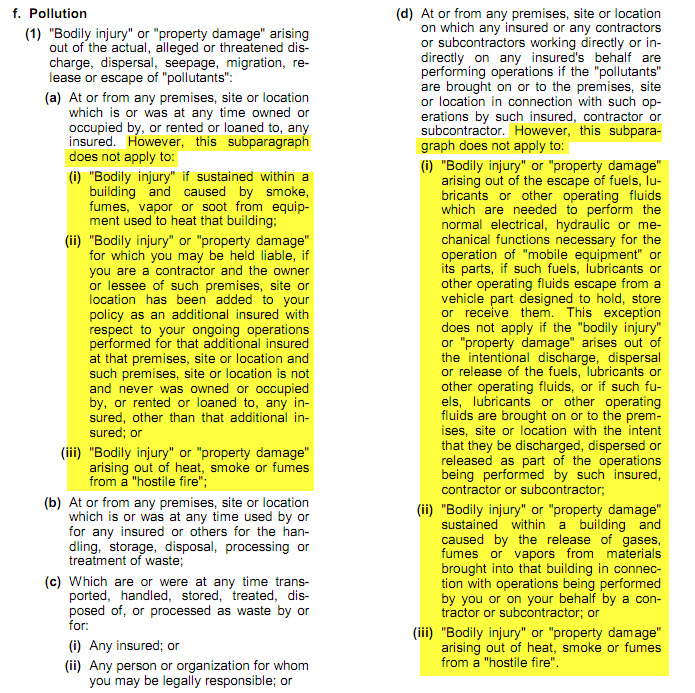 Red Hot Insurance.Net: The Seven Deadly Endorsements - Part 5