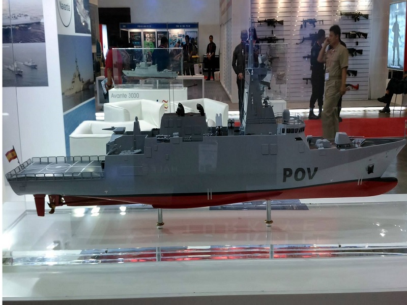 FDRA - Fuerza Naval: Corbeta clase Avante 2200 Combatant