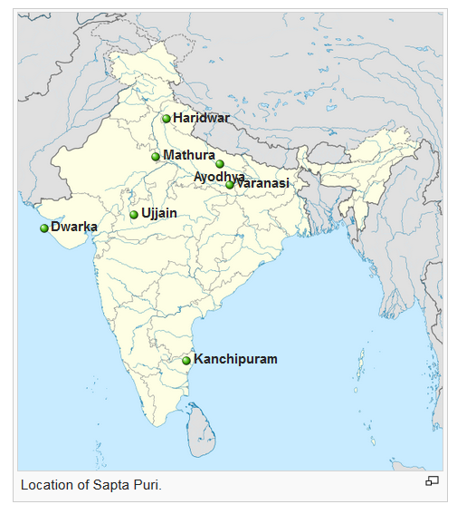 DharmaQuiz: Sapta Moksha Nagari