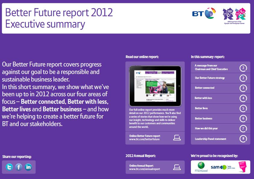 csr-reporting: The Top Ten CSR Reports of 2012
