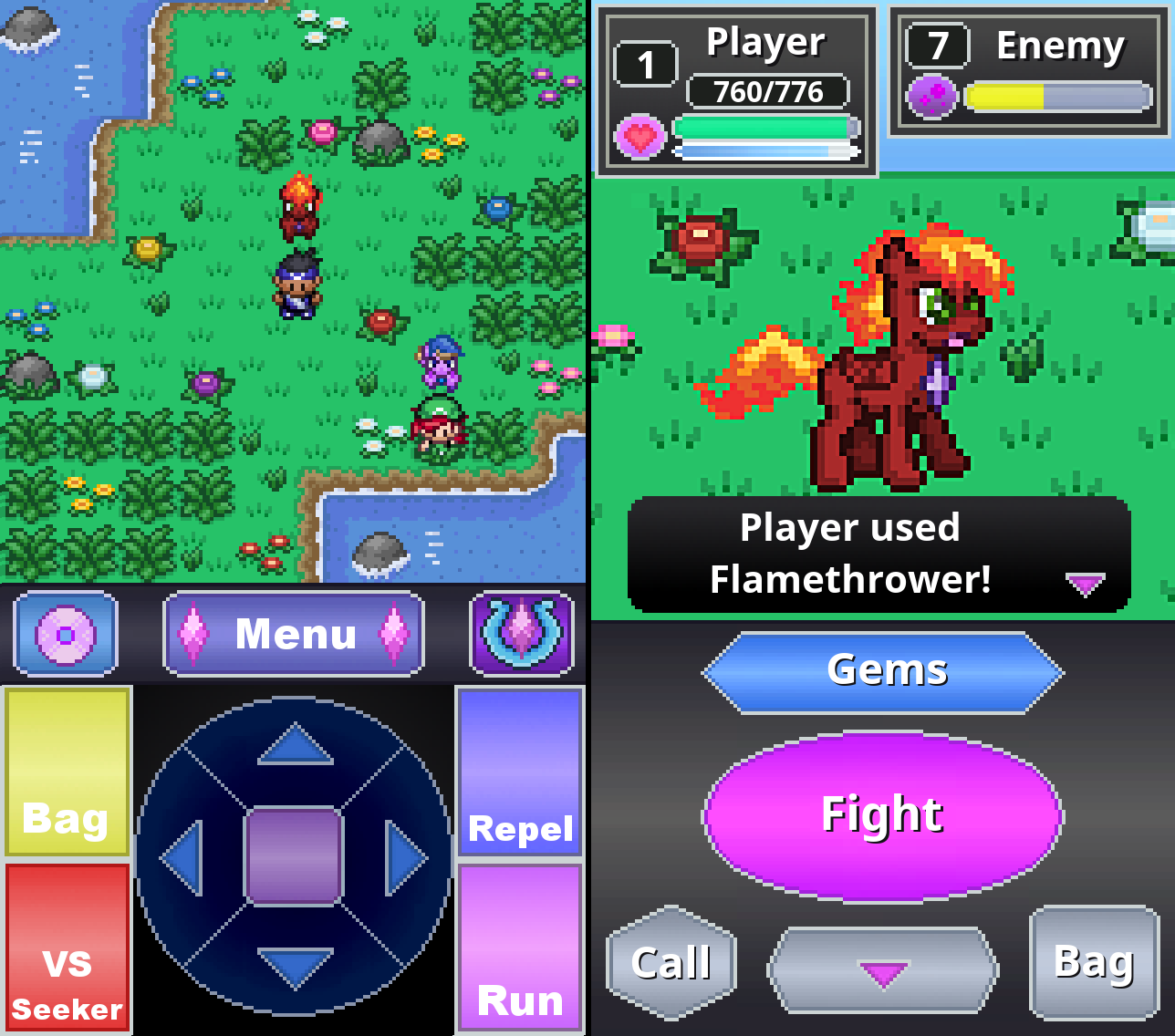 Equestria Daily - MLP Stuff!: New Battle Gem Ponies Demo Released!
