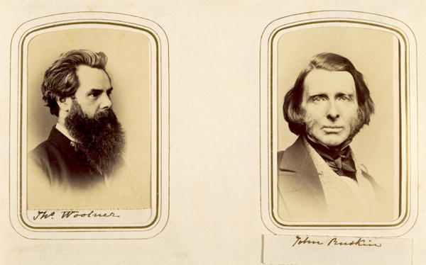British Art: Portraits of Thomas Woolner and John Ruskin