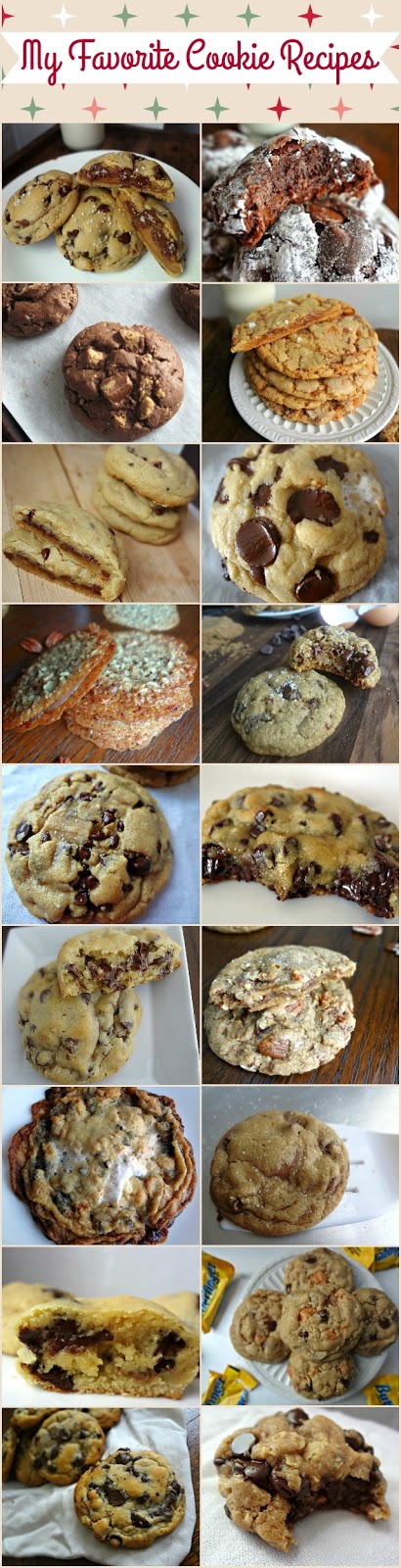 The Cooking Actress: My Favorite Cookies {for the Holidays!}