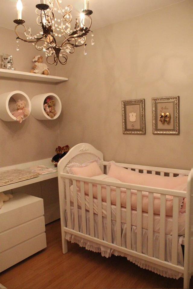 Quarto de bebê menina decorado com ursinhos e cor rosa - lindo! - Decor ...