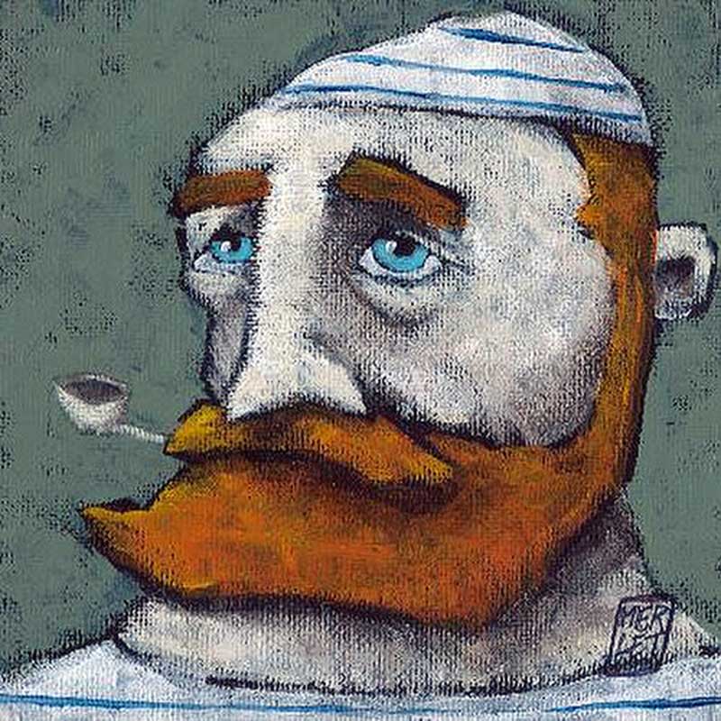 Pinzellades al món: Il·lustracions de Pascal Merlet: tendresa masculina