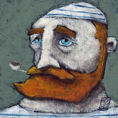 Pinzellades al món: Il·lustracions de Pascal Merlet: tendresa masculina