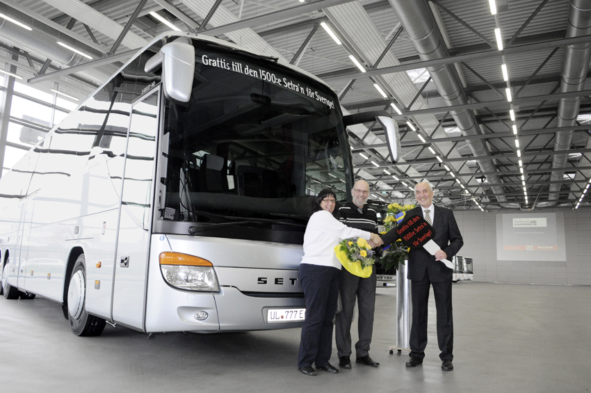 1500th Setra coach for Sweden | Wheelsology.com - World of Wheels