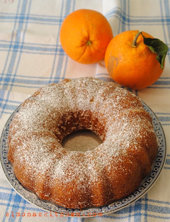 Ciambellone all'Arancia - Orange Cake