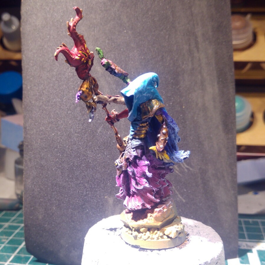 [hobby] Warhammer 40k - The Changeling painted