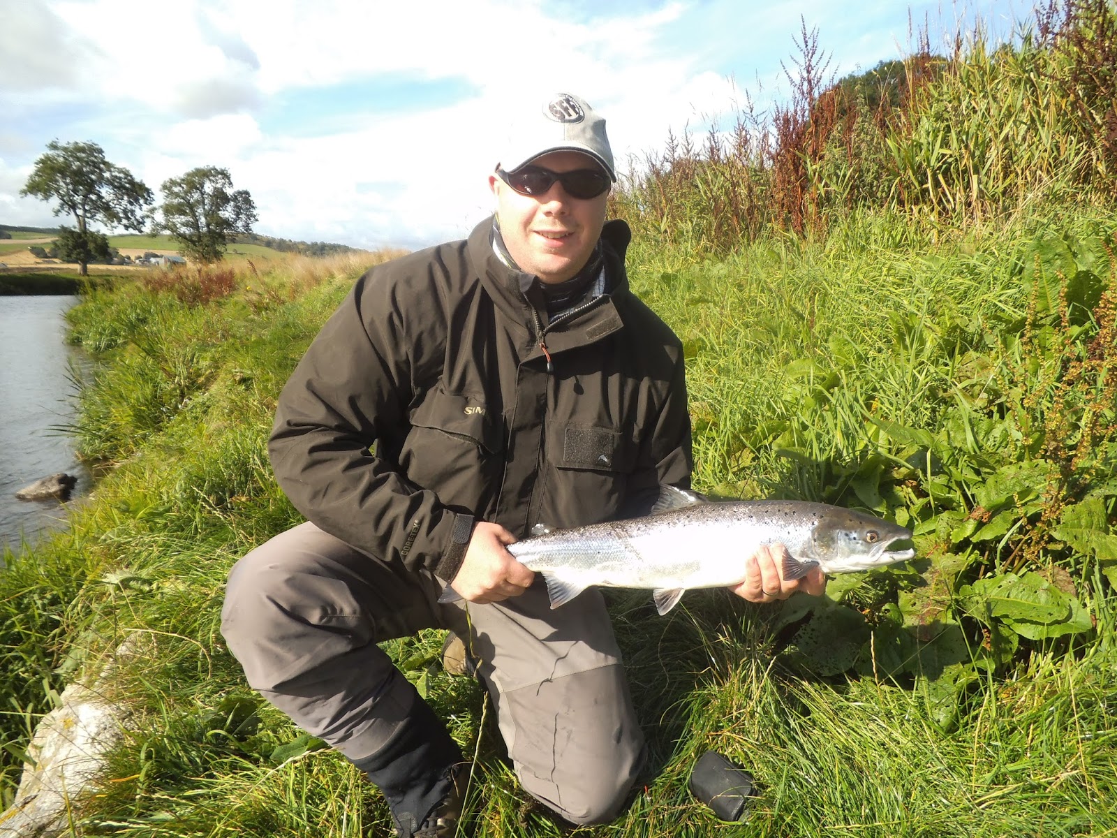 Dee & Don Salmon Fishing: Grilse From The River Don Today