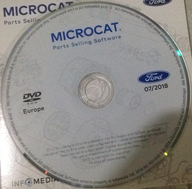 AutoParts Catalogs: FORD - EUROPE (Microcat)