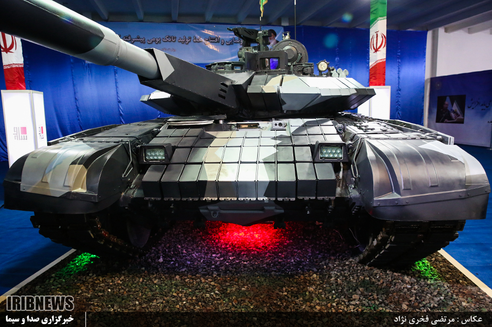 Below The Turret Ring: Production version of the Karrar MBT unveiled ...