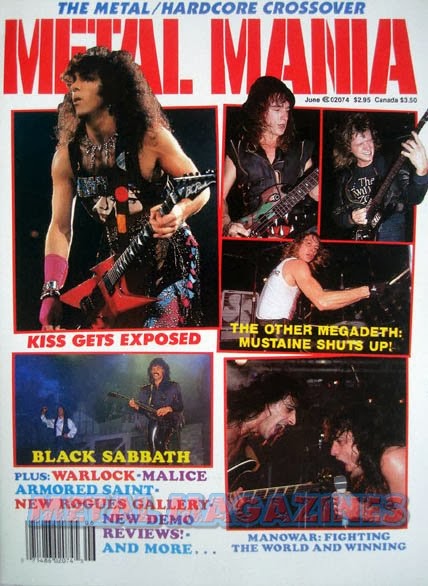 METAL MAGAZINES: METAL MANIA (USA)