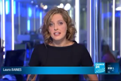 vuesalatele: 2012 01 16 @21H00 - LAURA BAINES, FRANCE 24, LIVE FROM PARIS