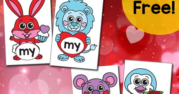 Valentine's Day Sight Word Matching Activity | Totschooling - Toddler ...