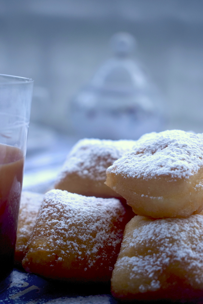 Beignets franceses. - Lavanda Cakes