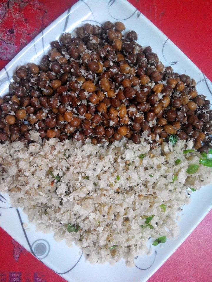 AMCHIGELE VASARI NEW : CHANNA UPKARI AND PHOVA CHUTNEY BY NANDINI PAI