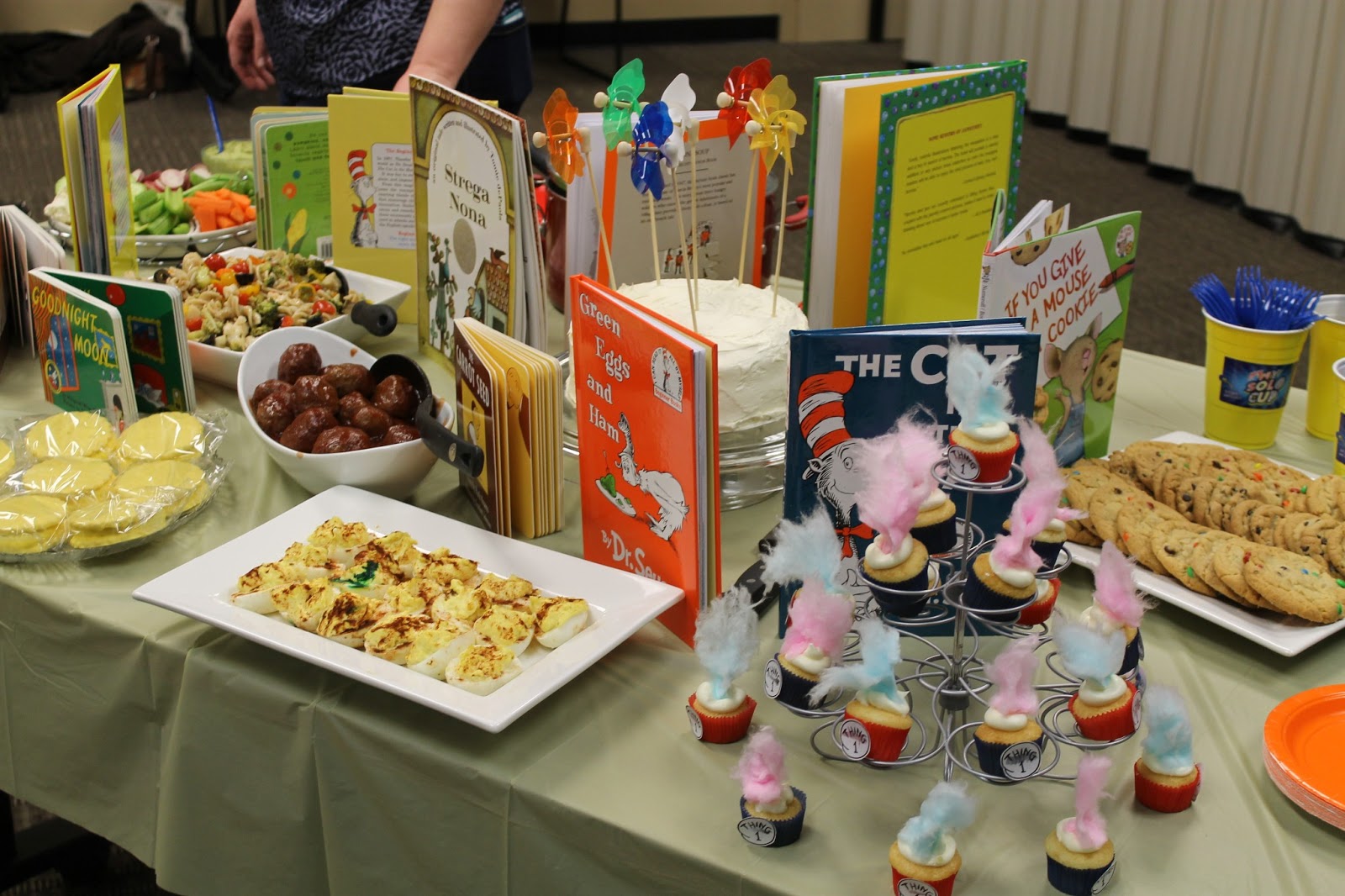 holy wow: book-themed baby shower