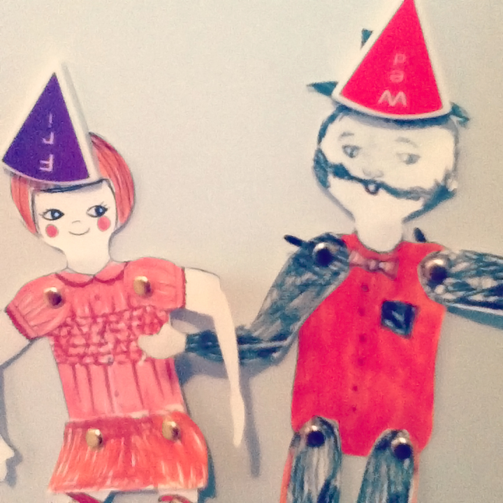 Through The Round Window: Paper Puppets