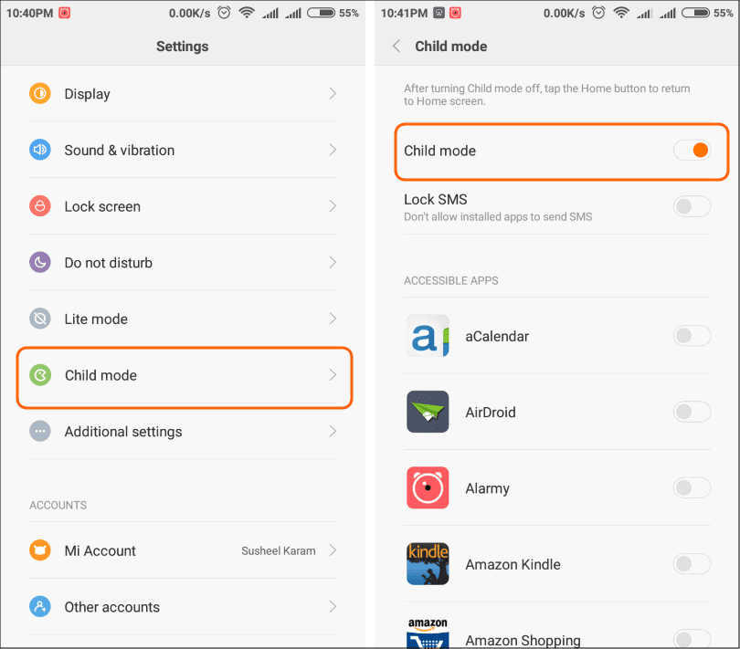 How to Use Child Mode in Xiaomi MIUI 7 - Xiaomi Dude