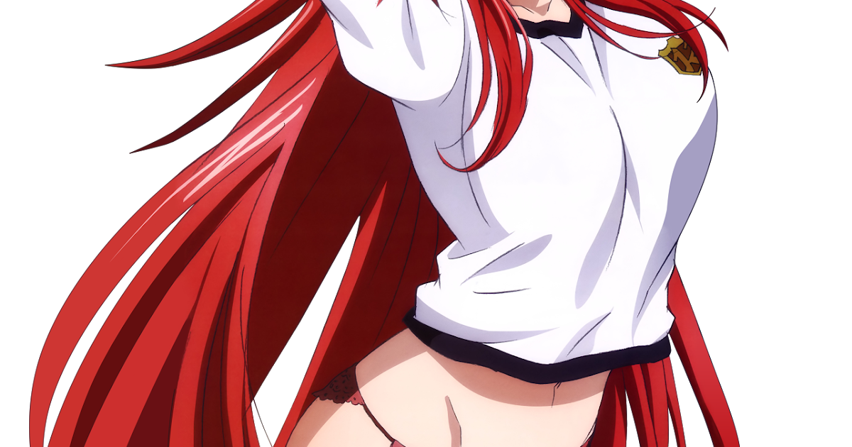 Highschool Dxd Rias Gremory Hyper Echii Gym Pantsu Hd Render Ors Anime Renders