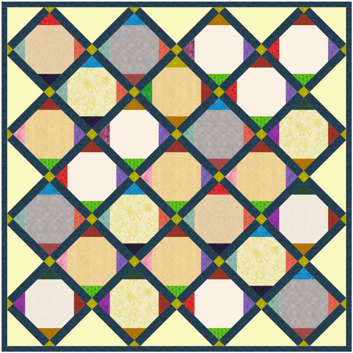 Escuela de Patchwork: enmarcado / Patchwork School: sashing - The ...