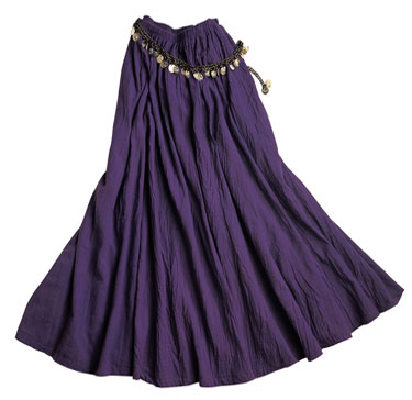 Women Dressing Guide: Long Circle Skirts