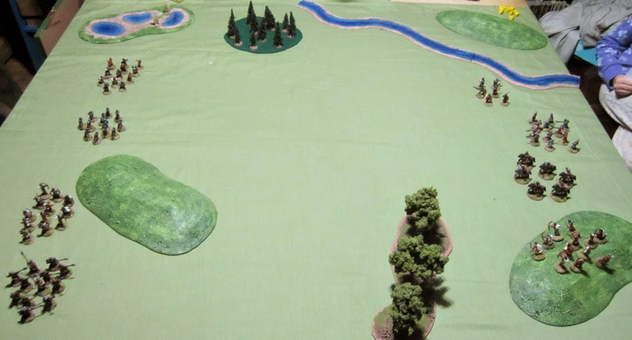 Tim's Miniature Wargaming Blog: Lion Rampant – First Game