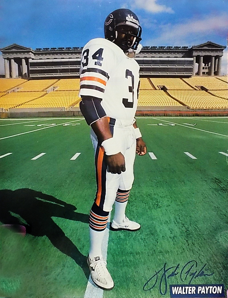 Pro Football Journal Presents: Memorabilia: Walter Payton Poster