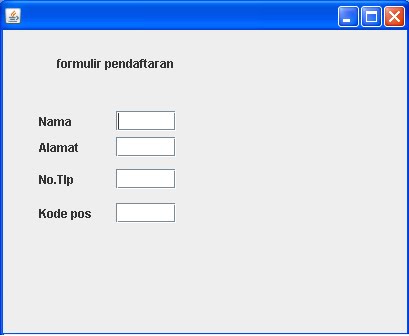UMLpadaJAVA dan sedikit knowledge pewarisan & UML :): GUI pada java