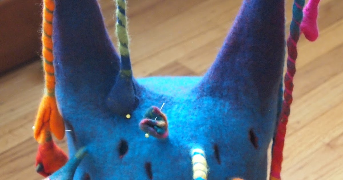 Wool love-functional fiber art: Inventive Hungarian Hat Workshop- Part 9