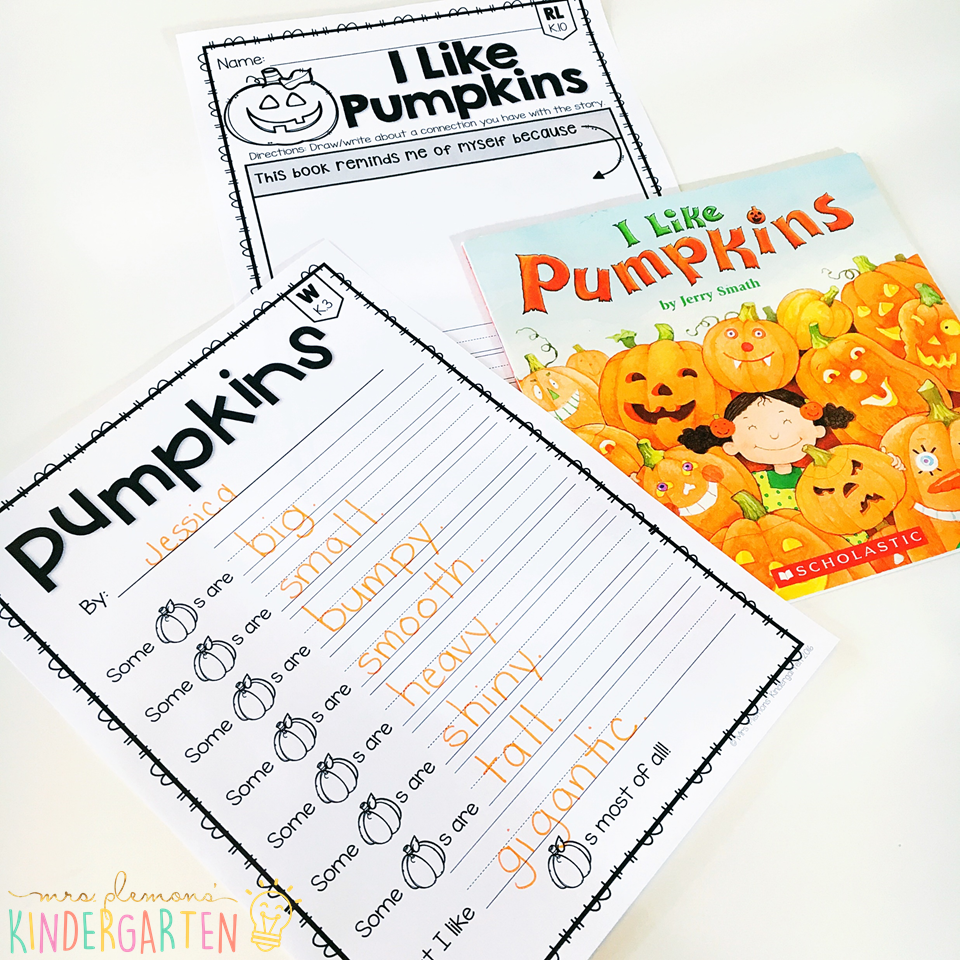 12 Perfect Pumpkin Books for Kids {with teaching ideas!} - Mrs. Plemons ...