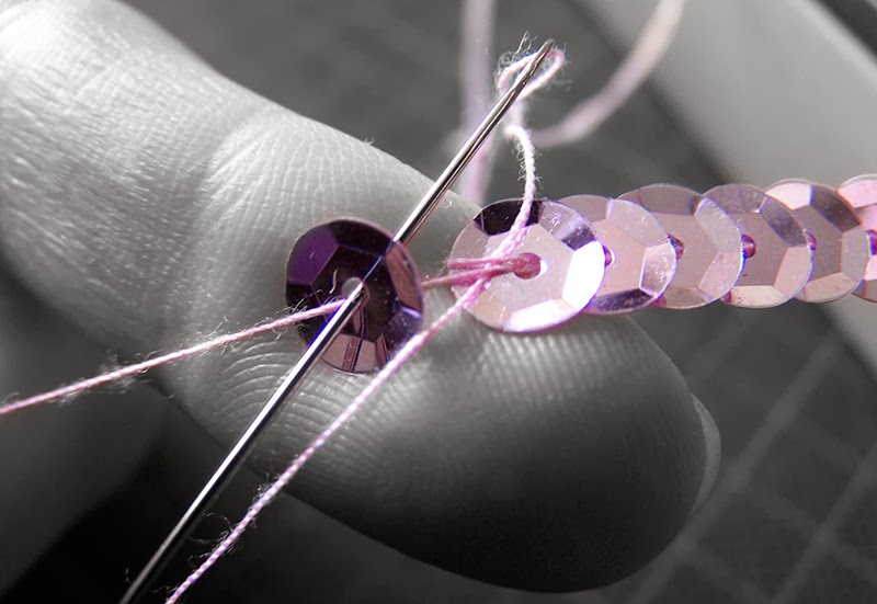 Steffi's Blog über Design, DIY und Lifestyle: Pailletten-Bänder selber ...