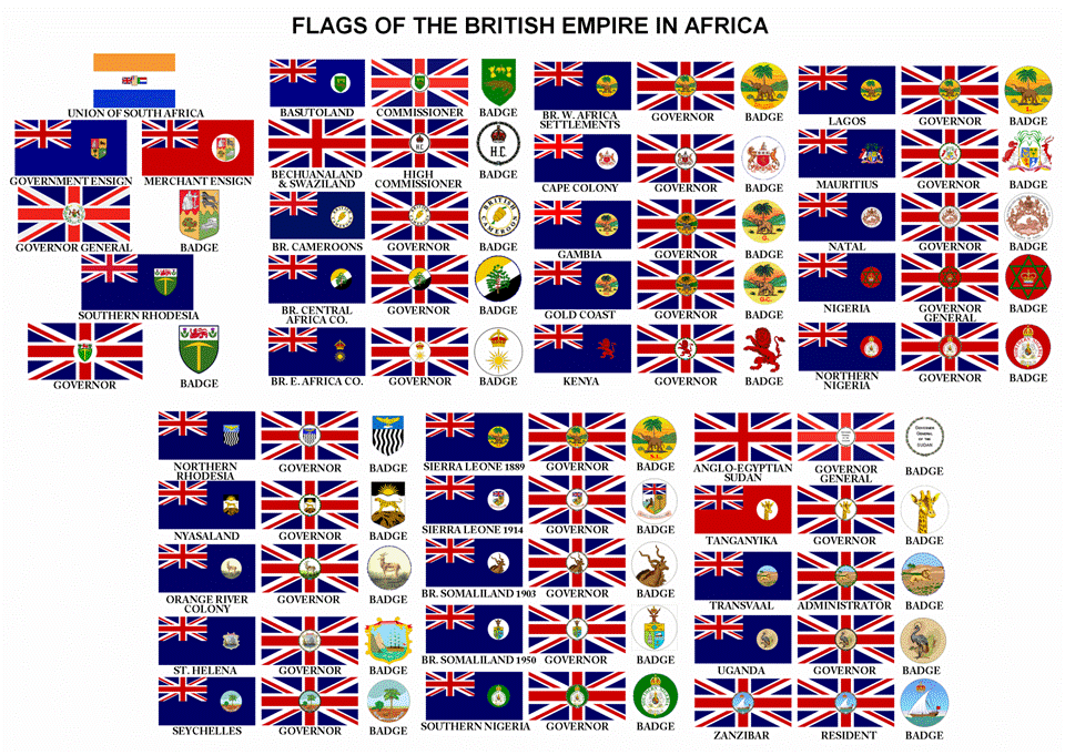 Flags Of British Colonies In Africa at Douglas Reddin blog
