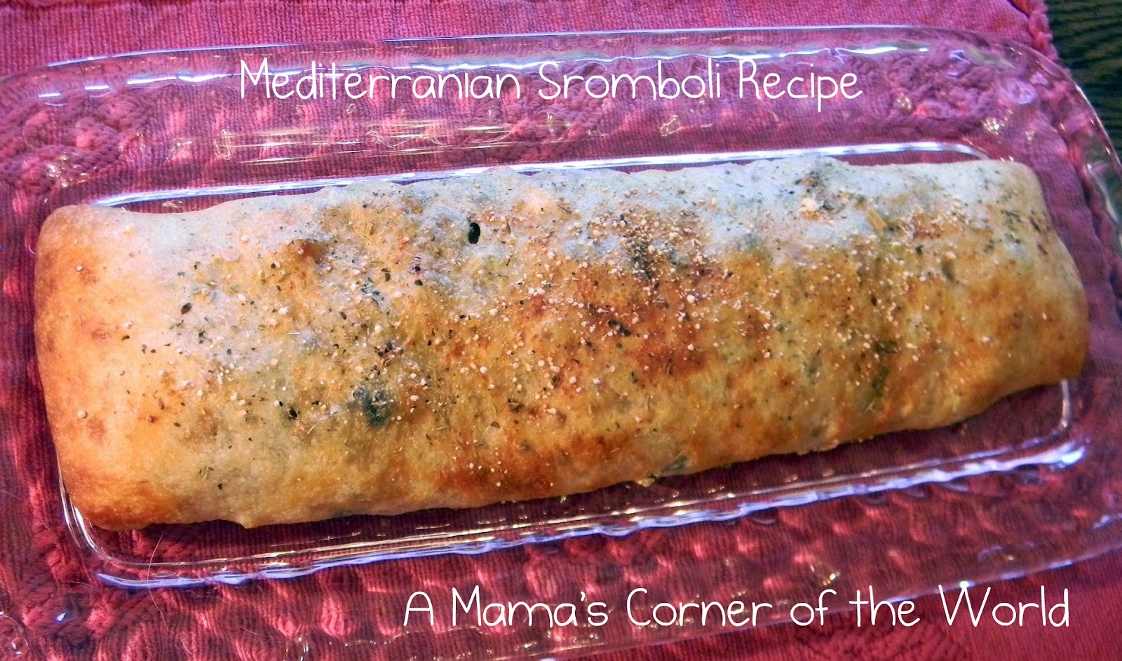 Mediterranean Stromboli Recipe with Pork