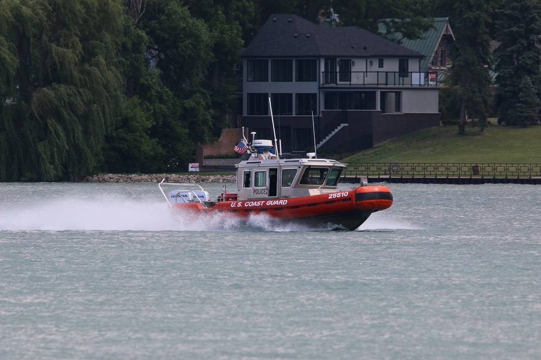 Michigan Exposures: A US Coast Guard Defender Boat