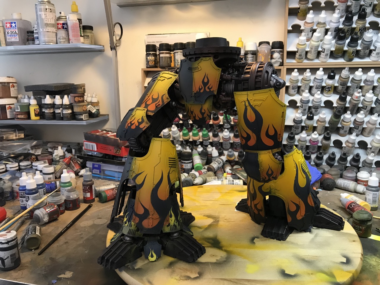 40k Hobby Blog: Warlord Titan Color Scheme Reveal