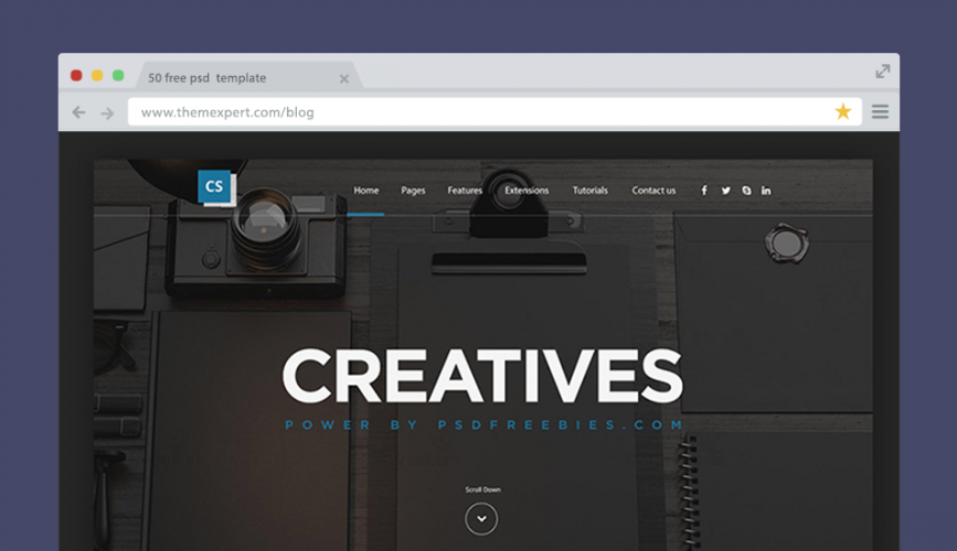 145+ Best Free PSD Website Templates | Graphic Design Resources