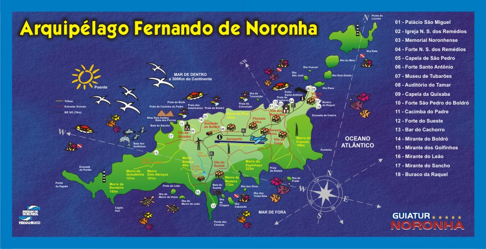 No Paraíso: Fernando de Noronha!! | Apaixonados por Viagens | Roteiros ...