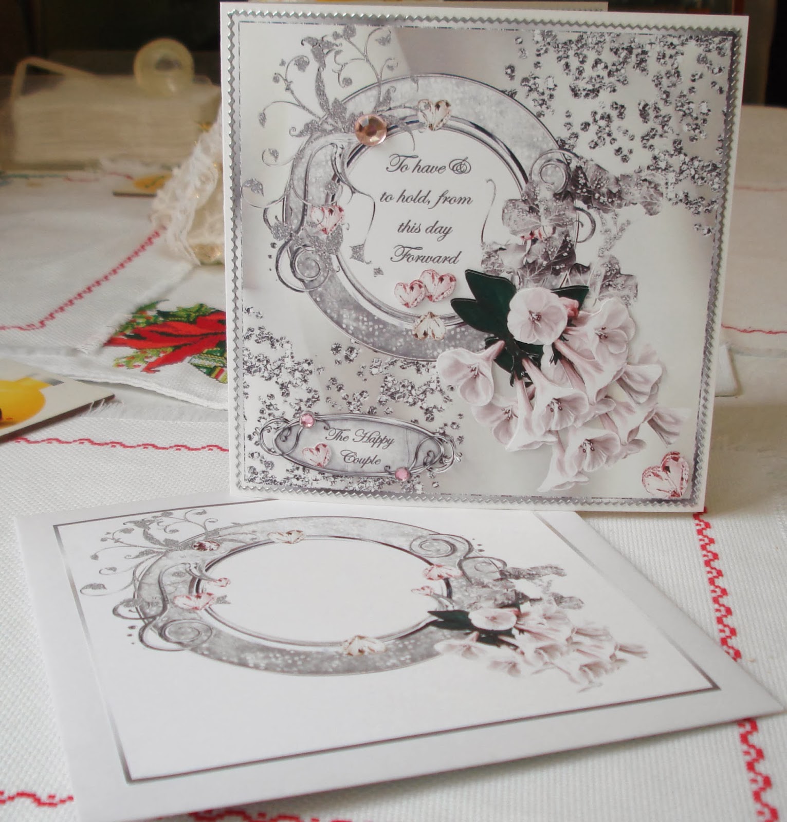 Lorraine Lives Here: Wedding card Lorraine Lives Here: Wedding card