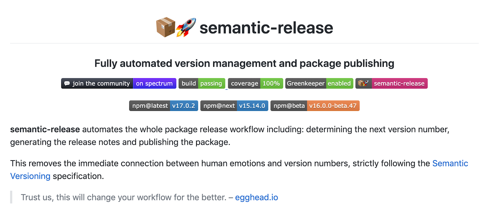 發佈 npm 套件 - 從手動到自動（6）：semantic-release 的外掛設定與自動產生 CHANGELOG ~ PJCHENder 那些沒告訴你的小細節