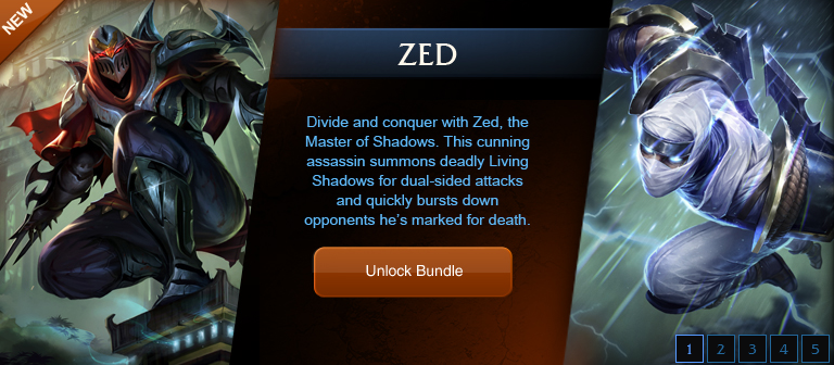 Surrender at 20: Zed now available!