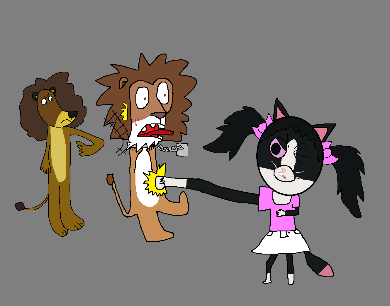 Isabelle's Blog world of toy: normal madagascar vs the wild