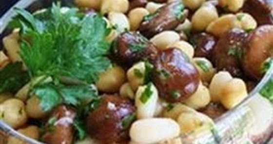 Lebanese Bean Salad Recipe | Arabic Food Recipes