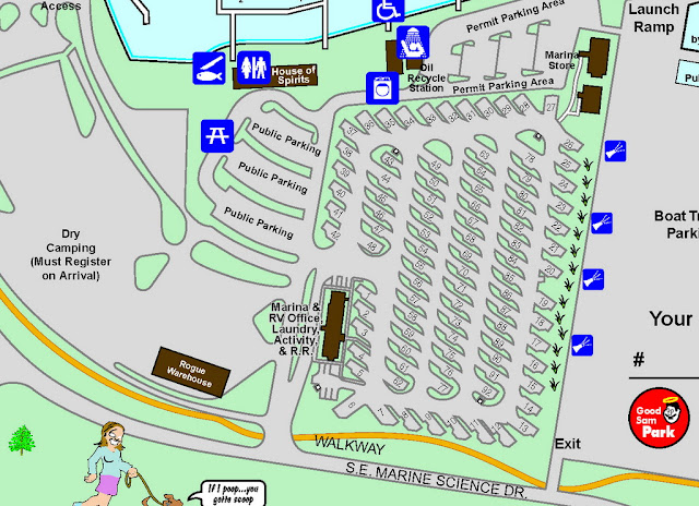 Celtic Safari: Newport Marina RV Park