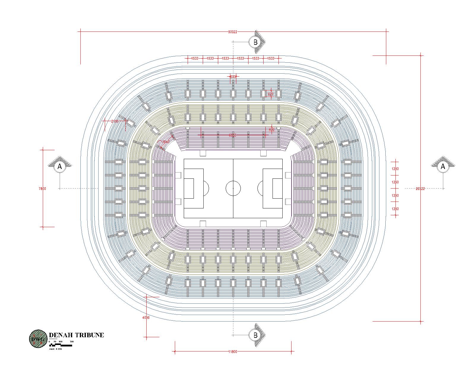 ARSITEKTUR MODERN: Arsitektur Modern "STADION"