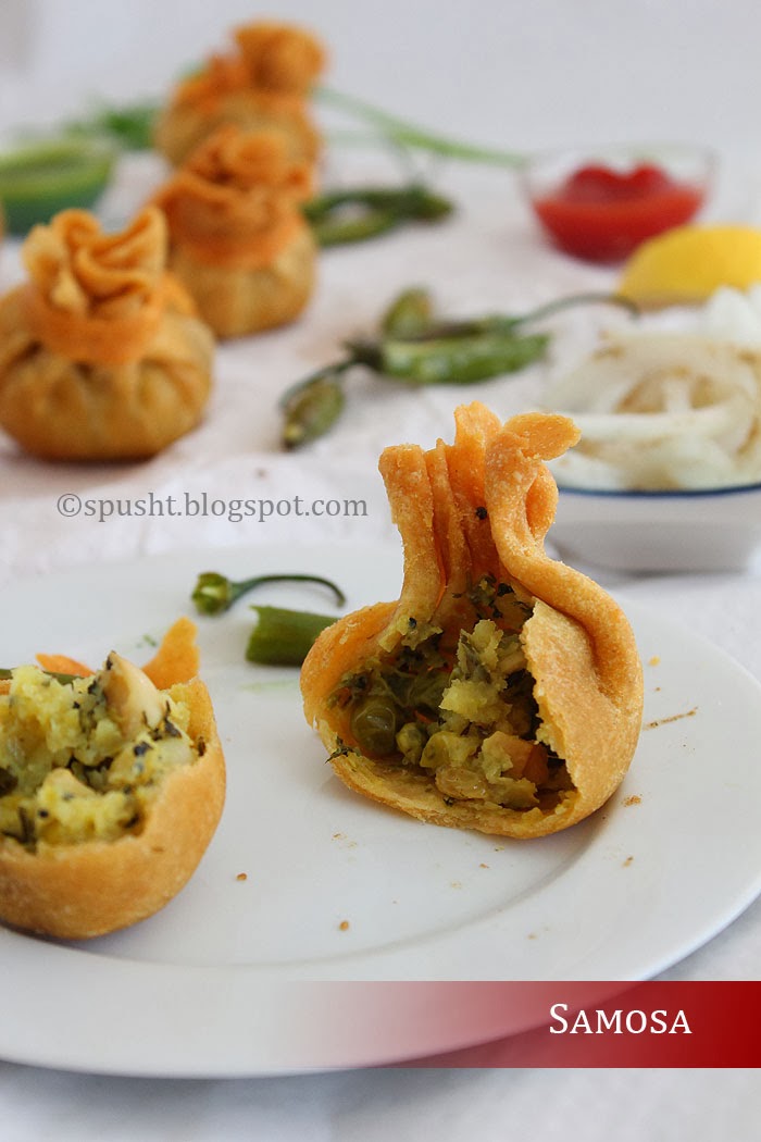 Spusht: Potli Samosa | Dhan Gathri Samosa | Party Appetizer Idea